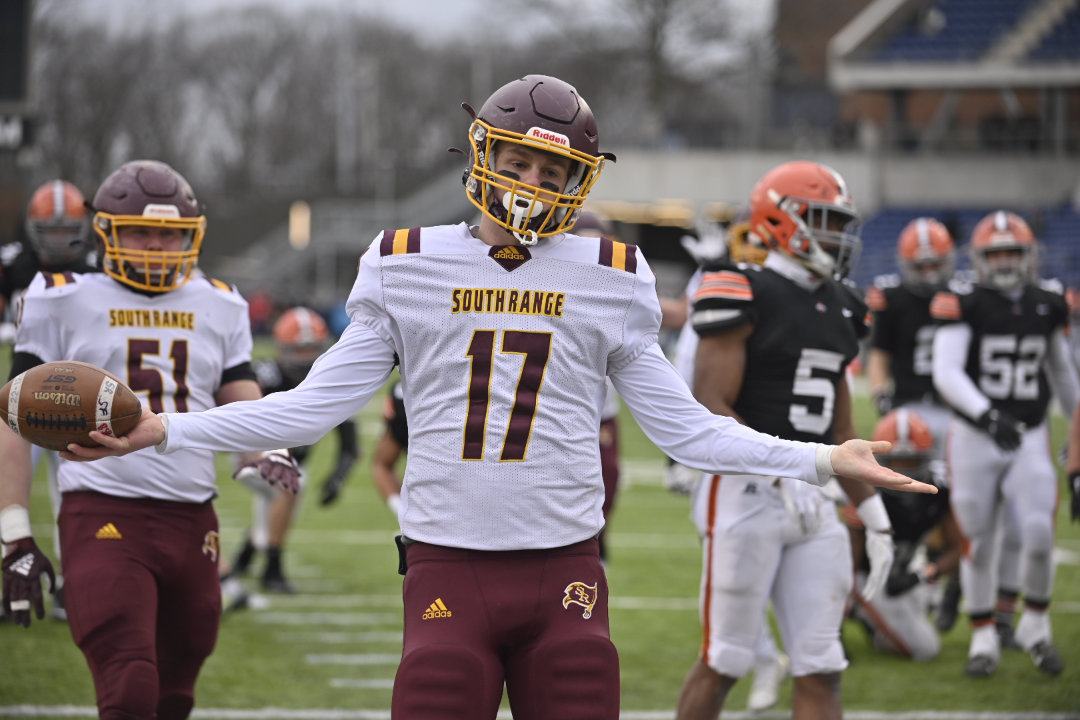 Shrugging it off: South Range QB Skripac showcased his best in leading ...